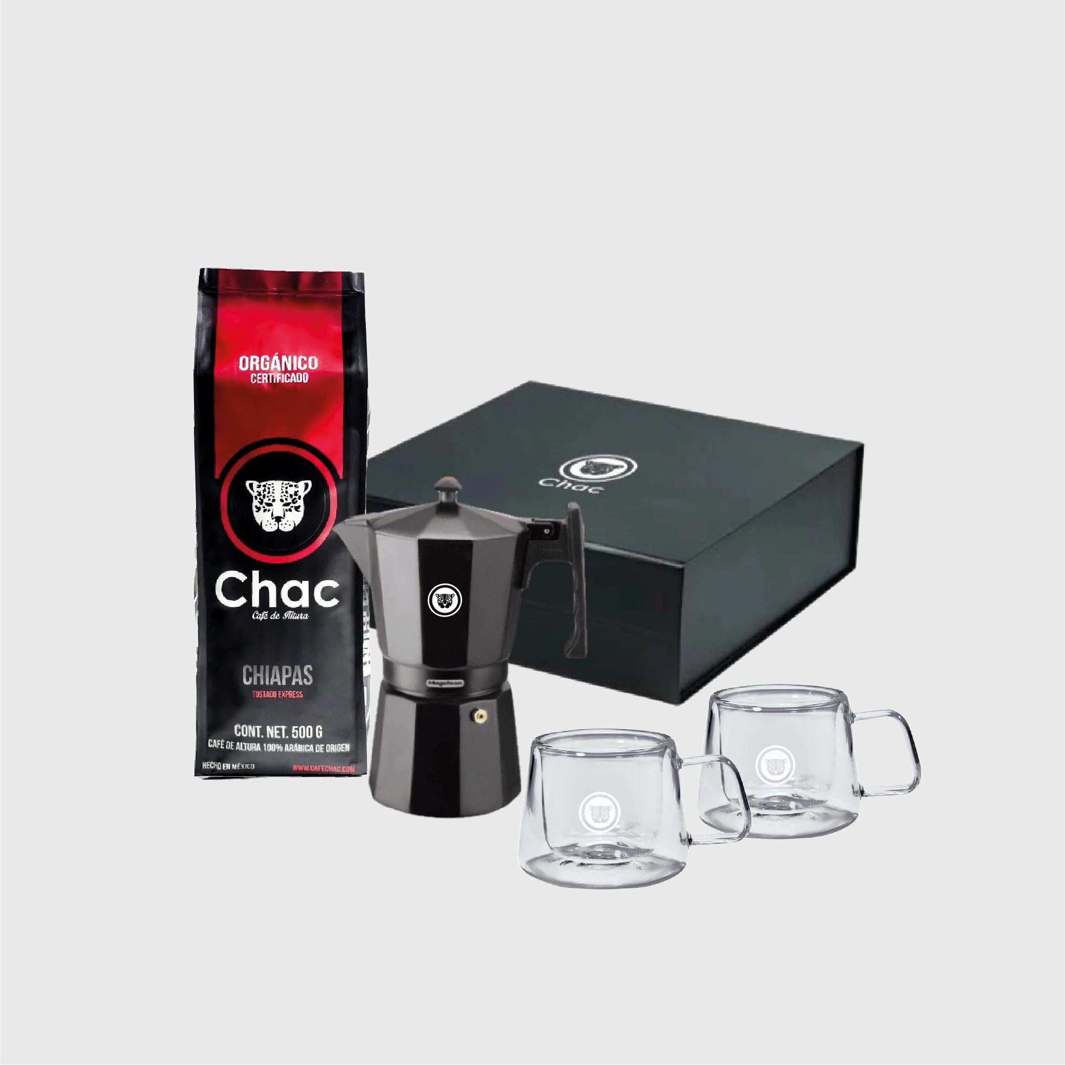 Kit Cafetera Italiana – Chac Coffee Growers
